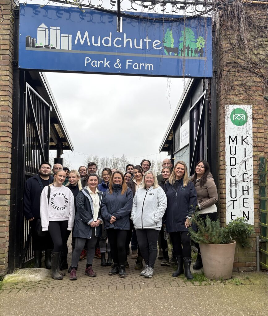 Volunteering With Our Partners At Mudchute Farm - DOC Cleaning